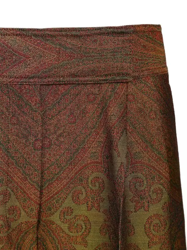 Etro Paisley-jacquard Trousers
