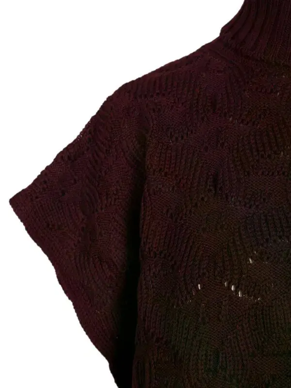 Etro Roll-neck Cable-knit Sweater