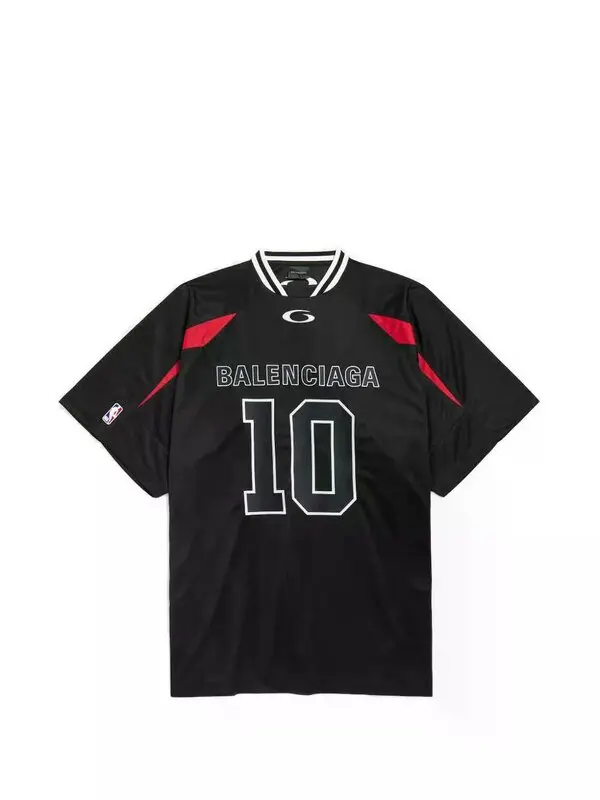 Balenciaga Oversized Graphic T-shirt - Black