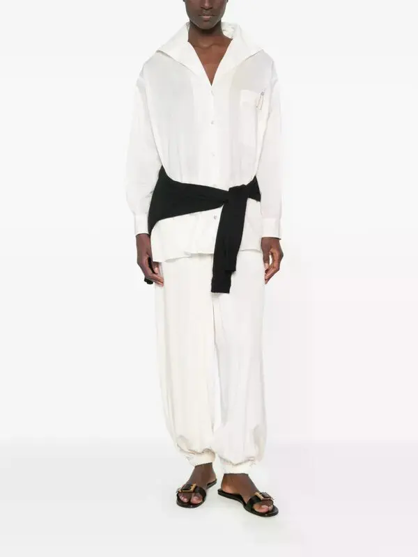 Momoni Long-sleeve Shirt With Spread Collar