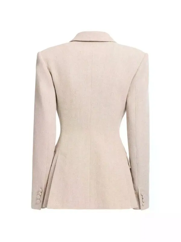 Elie Saab Double-breasted Peak-lapel Blazer