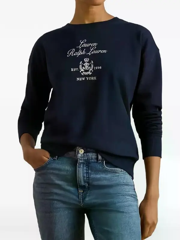 Ralph Lauren Logo-print Sweater - Blue