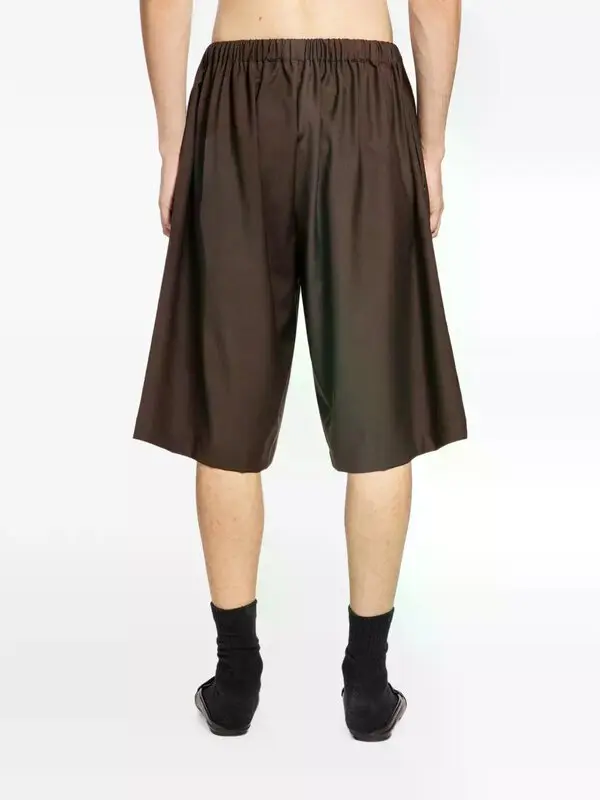 ROSE BURRITO Virgin Wool Shorts