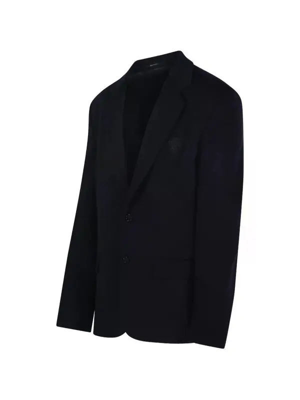 Gucci Logo-embroidered Single-breasted Blazer
