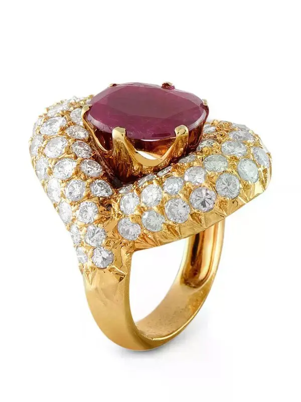 LB EXCLUSIVE Ruby And Diamond Ring