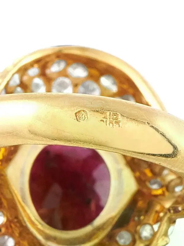 LB EXCLUSIVE Ruby And Diamond Ring