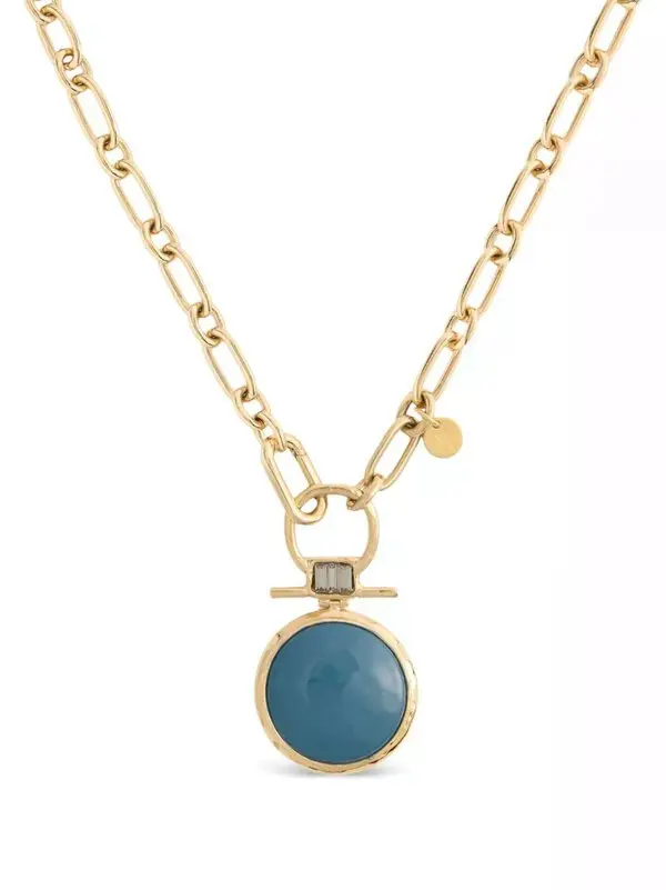 La DoubleJ Shen Loop Enamel-pendant Necklace