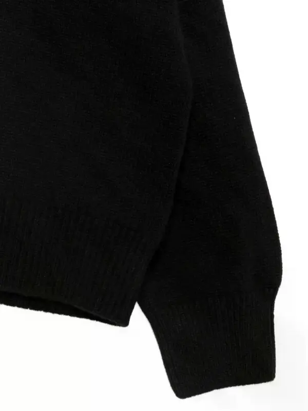 Incentive! Cashmere Connie Ribbed Mock-neck Sweater