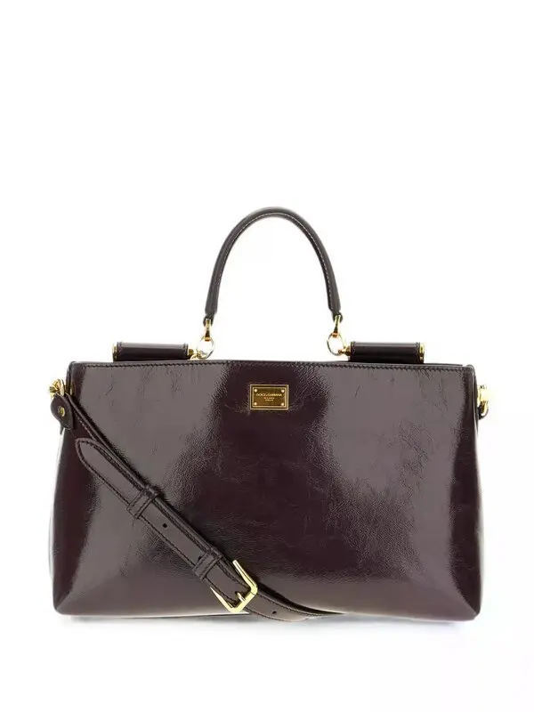 Dolce & Gabbana Medium Vittoria Tote Bag - Brown