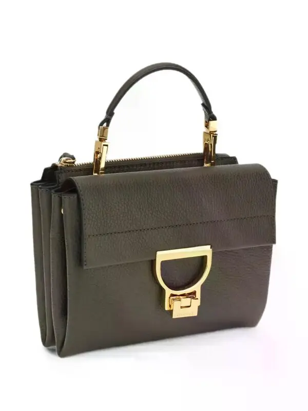 COCCINELLE Arlettis Leather Tote Bag - Green