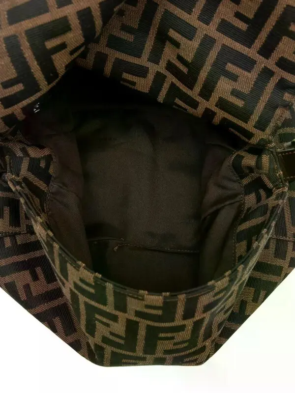 Fendi 20th Century Zucca Canvas Mamma Forever Shoulder Bag