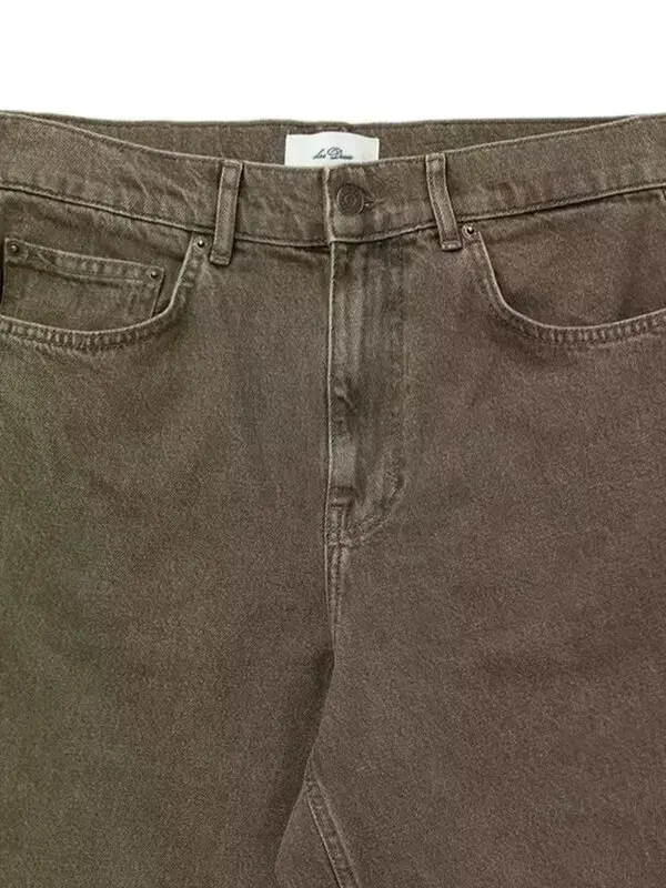 LES DEUX Washed Denim Shorts