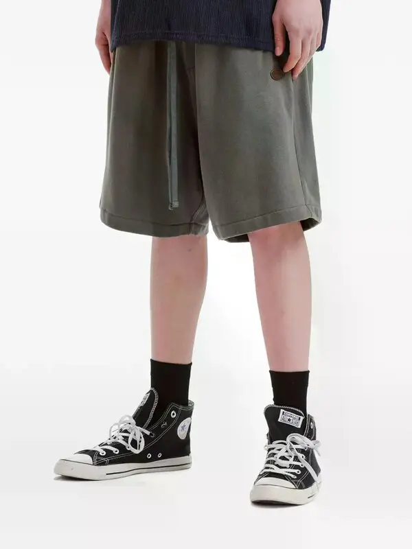 AFTERMATHS Logo-motif Drawstring Shorts