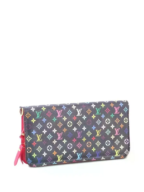LOUIS VUITTON Insolite Wallet Monogram Multicolor Small Wallets - Black