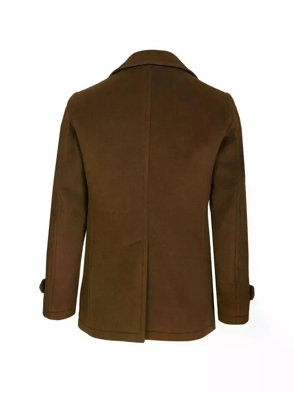 Tagliatore Double-breasted Wool Pea Coat