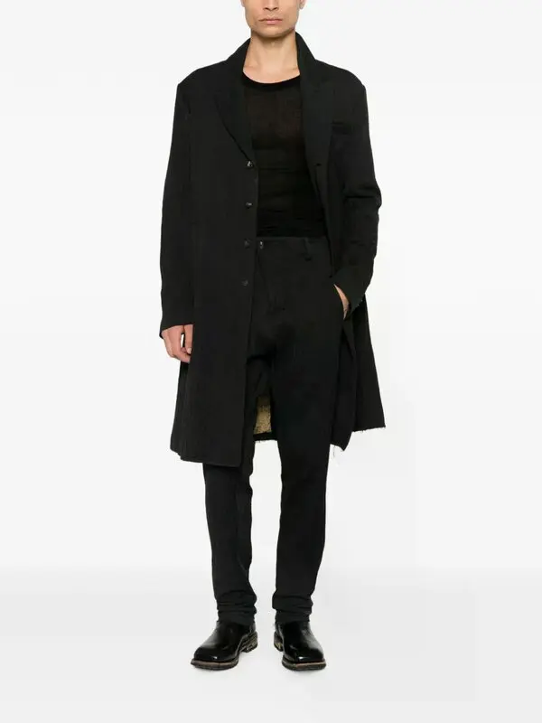Masnada Herringbone Pattern Trousers