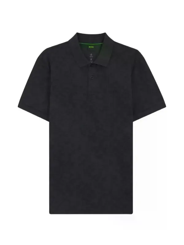 BOSS Geometric-print Polo Shirt