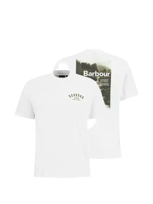 Barbour The 1976 Graphic Oversized T-shirt - White