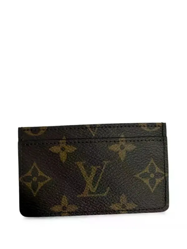 LOUIS VUITTON 2018 Monogram Cat Nap Card Holder