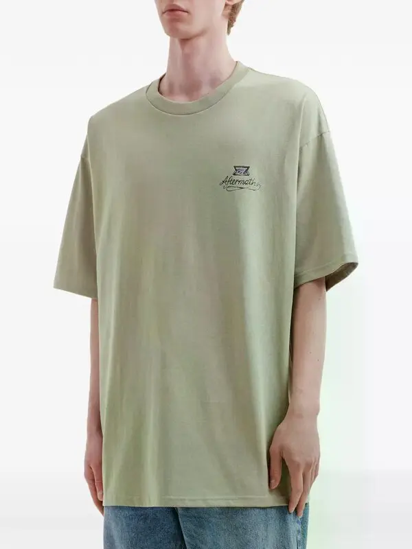 AFTERMATHS Logo-print Cotton T-shirt