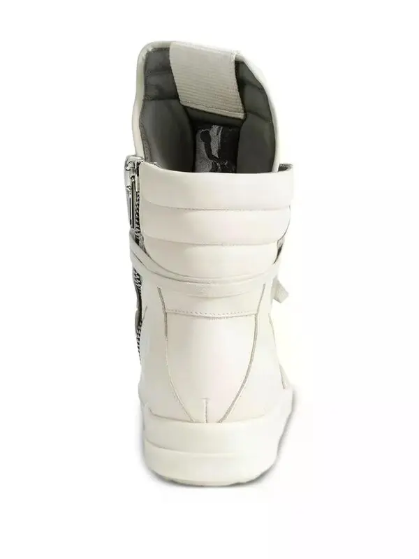 Rick Owens Geobasket High-top Sneakers - White