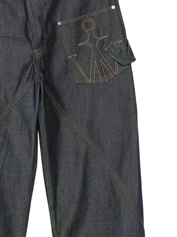 JW Anderson Turn-up Jeans - Blue
