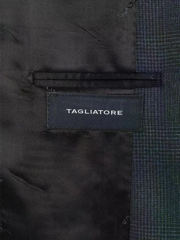 Tagliatore Vesuvio Prince Of Wales Check Suit