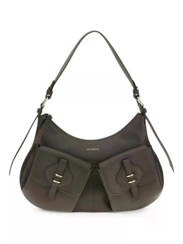 COCCINELLE Medium Mavery Pocket Shoulder Bag - Green
