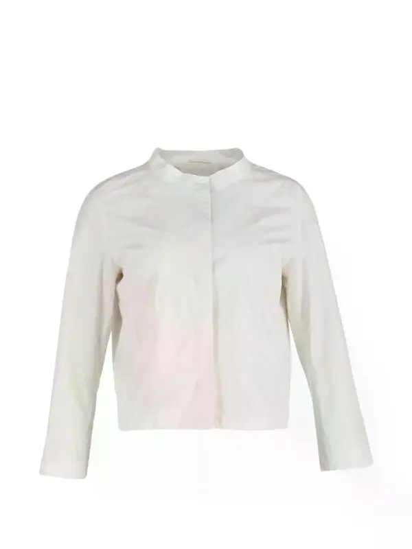 JIL SANDER Stand Collar Cropped Jacket