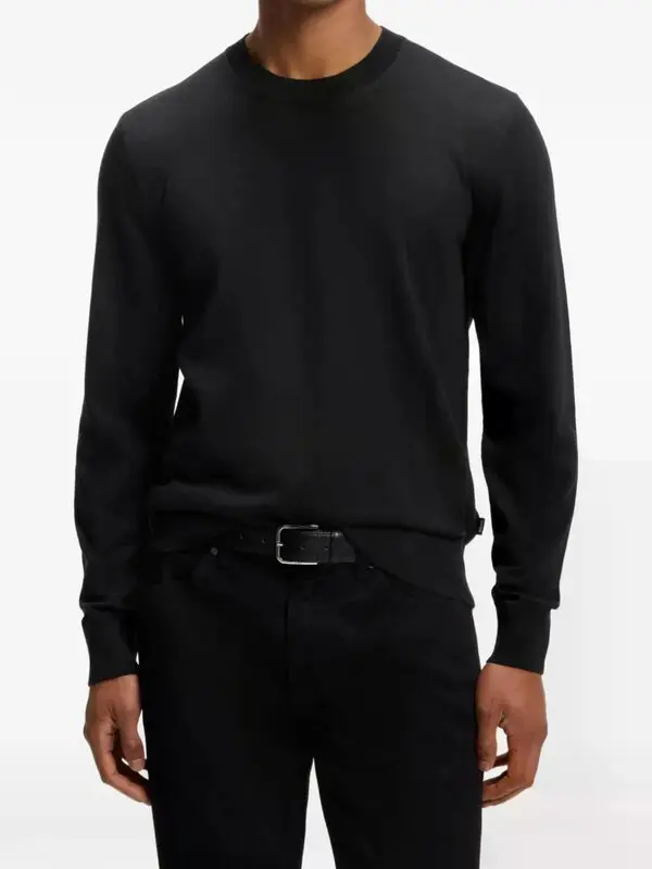 BOSS Crew-neck Wool Sweater