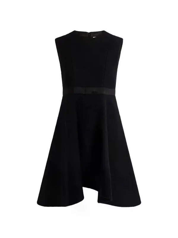 PATOU Midi Handkerchief-hem Belted Dress