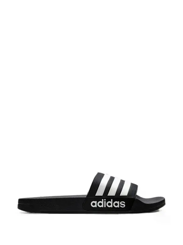Adidas Adilette Shower Three-stripe Slides - Black