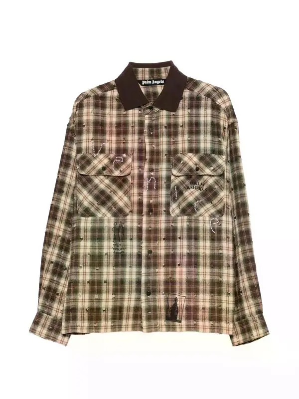 Palm Angels Check-pattern Shirt