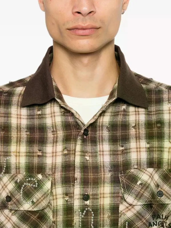 Palm Angels Check-pattern Shirt