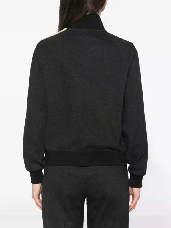Peserico Zip-fastening Sweatshirt With Side Stripes