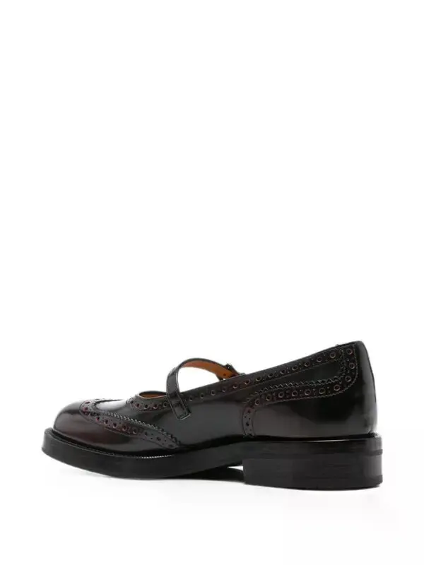 Church's Sheila Brogue Detail Buckle-fastening Loafers - Red