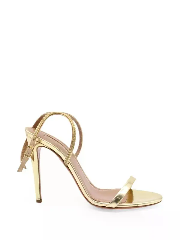 AQUAZZURA Cannes Strappy Sandals - Gold