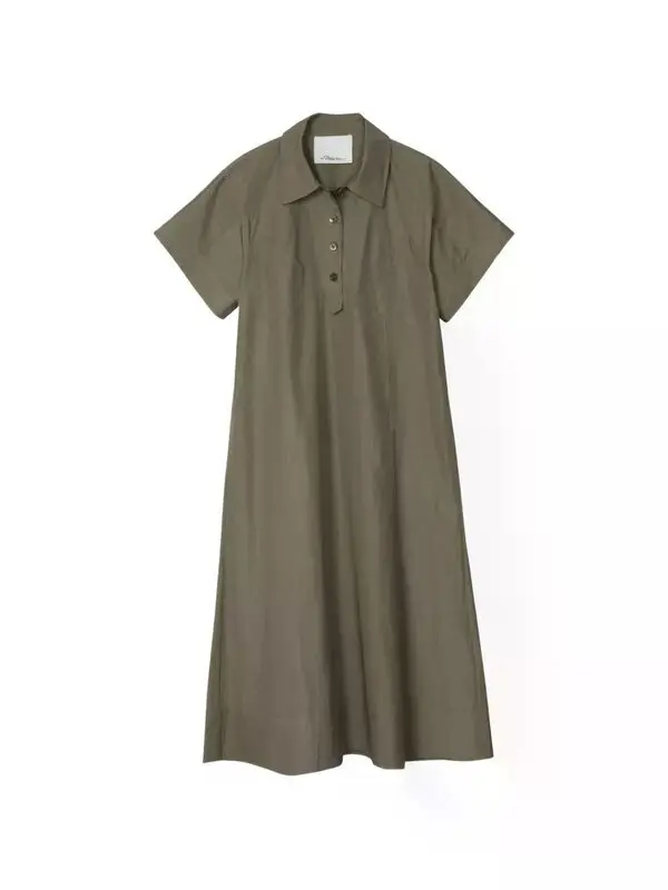 3.1 Phillip Lim Short-sleeve Midi Dress - Green
