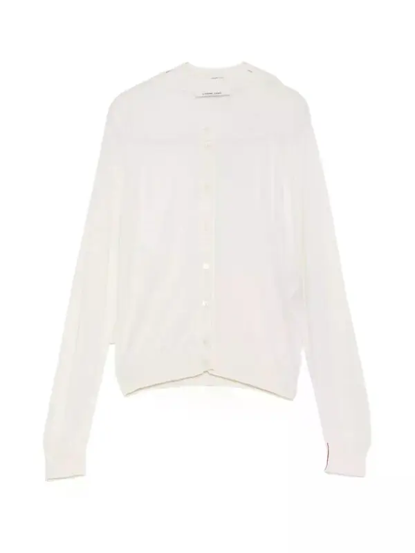 Liviana Conti Fine-knit Raglan-sleeve Cardigan