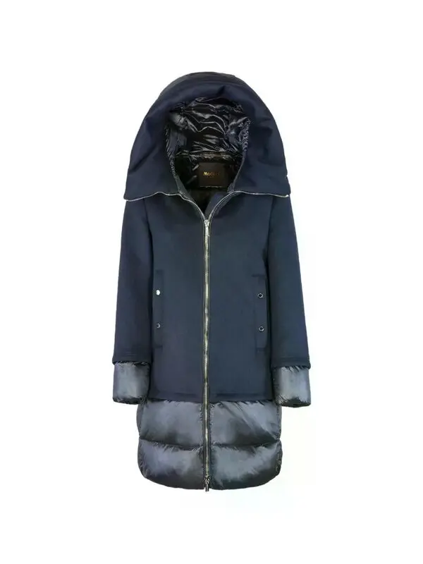 MOORER Sunrise Panelled Hooded Jacket
