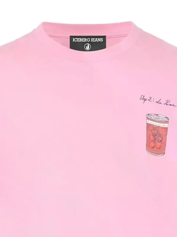 Iceberg Graphic-print T-shirt - Pink