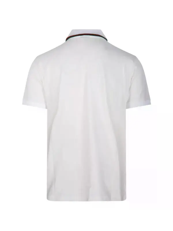 Gucci Web-stripe Polo Shirt