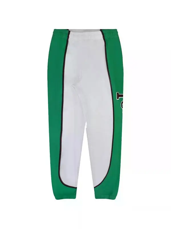 DENIM TEARS Colour-block Logo-print Track Pants