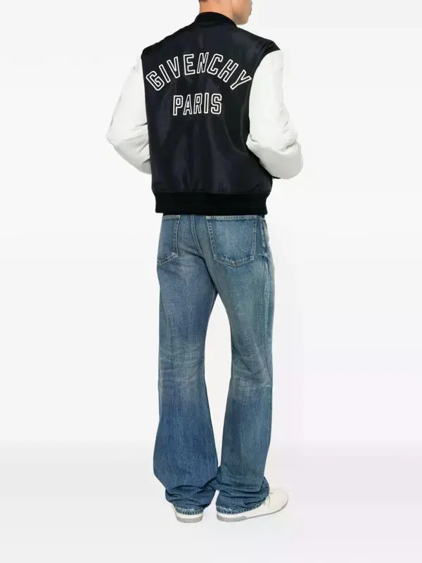 Givenchy Logo-embroidered Bomber Jacket