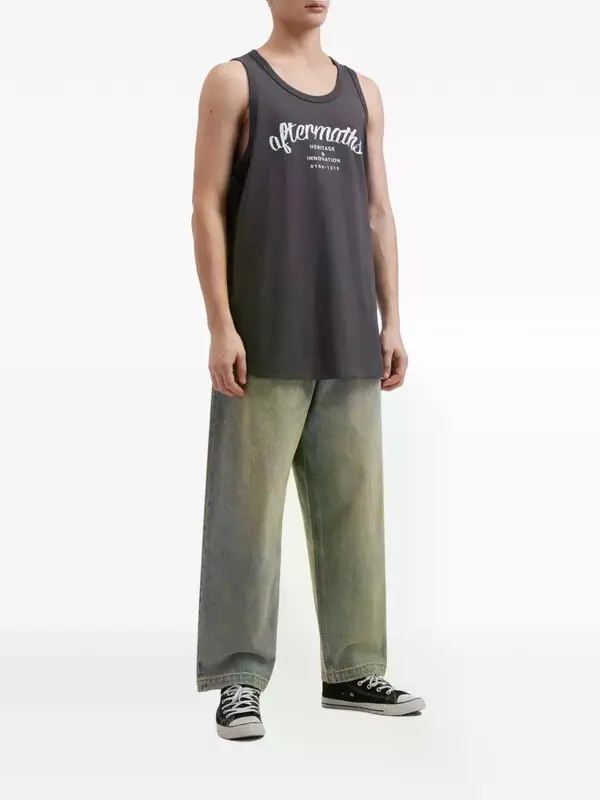 AFTERMATHS Logo-print Tank Top