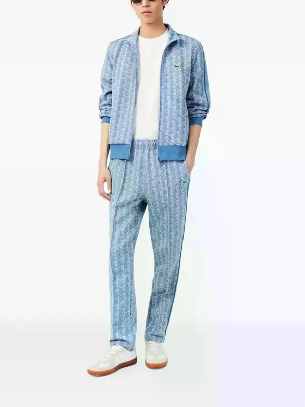 Lacoste Monogram-jacquard Track Pants
