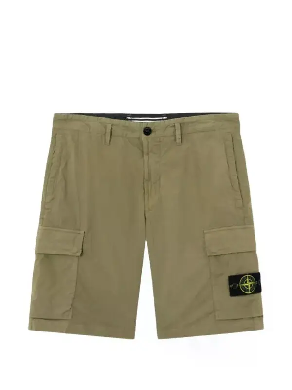 Stone Island Garment-dyed Cargo Shorts