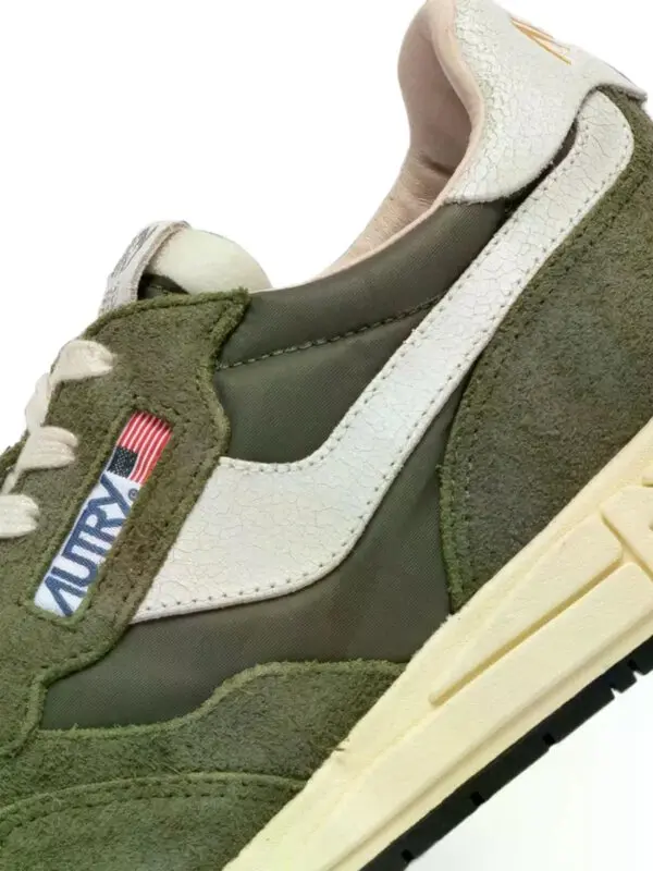 AUTRY Reelwind Panelled Sneakers - Green