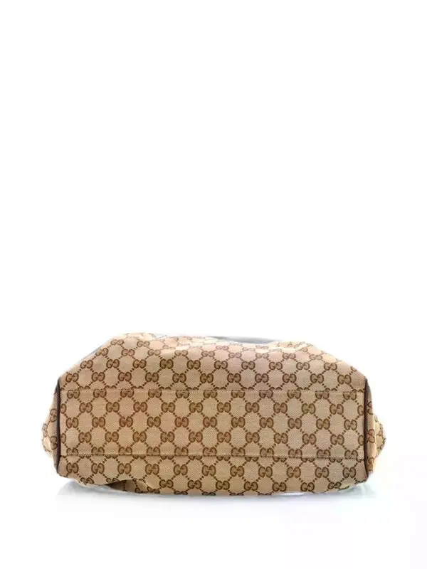 Gucci Sukey Gg Canvas With Leather Medium Tote Bag