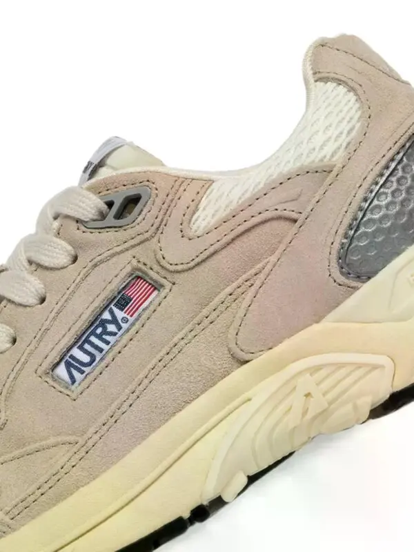AUTRY Hyperway Suede-panelled Sneakers